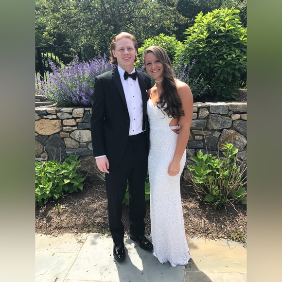 Scala | Dresses | Scala White Prom Dress | Poshmark